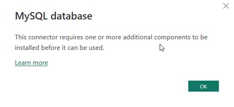 solved mysql connector not working microsoft fabric community