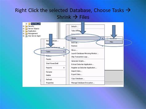 Shrink Sql Log Files Youtube