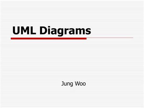 Uml Diagrams Ppt Free Download