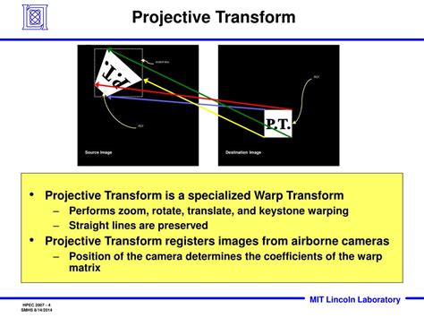 Ppt Projective Transform On Cell A Case Study Powerpoint