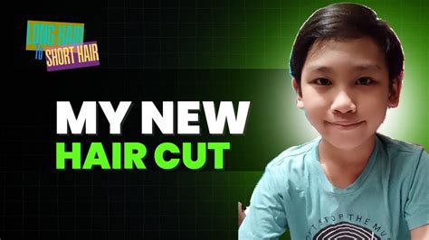 Good Bye Long Hair My New Hair Cut Youtube