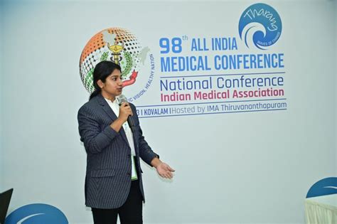 Attended My First National Conference Conducted By Indian Medical Dr