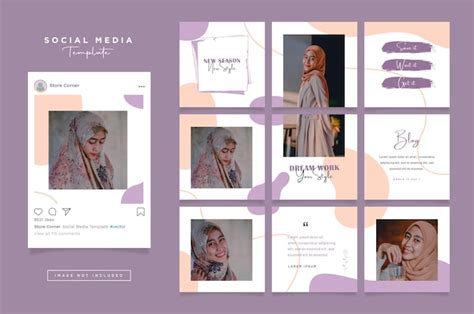 Premium Vector Vector Social Media Template Banner Fashion Sale