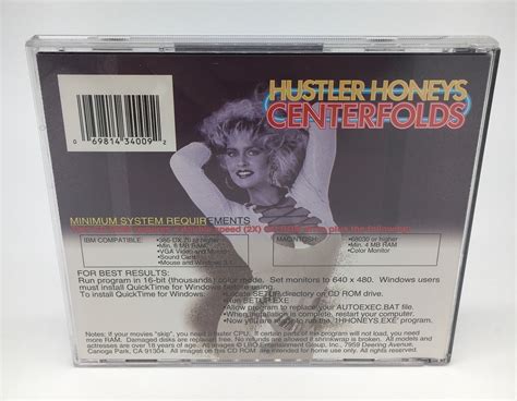 Hustler Honeys Centerfolds LBO Interactive Adult Cd Rom Etsy
