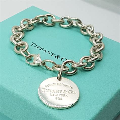 Tiffany Co Please Return To Tiffany Co 925 Sterling Silver Round