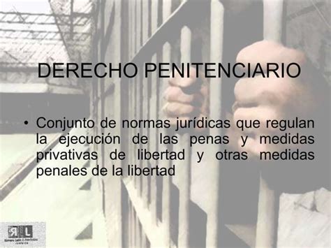 Derecho Penitenciario Ppt
