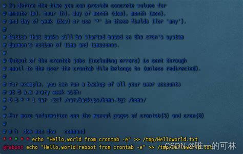 Ubuntu部署crontab开机自启动 ubuntu安装crontab CSDN博客