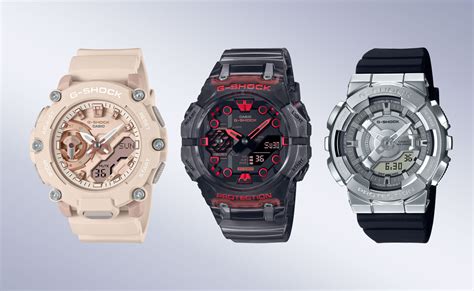 G SHOCK Comparison GMA S2200 VS GA B001 VS GM S110
