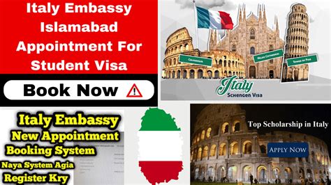Italy Embassy Islamabad Appointments For Visa And Legalization