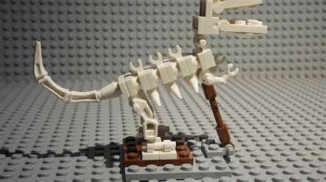 Lego Tutorial Dinosaur Skeleton Youtube