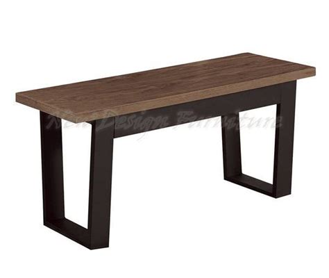【n D Furniture】台南在地家具 需diy工業風噴砂黑鐵腳耐磨耐水淺胡桃色長板凳板椅椅凳候客椅長椅mc Yahoo奇摩拍賣