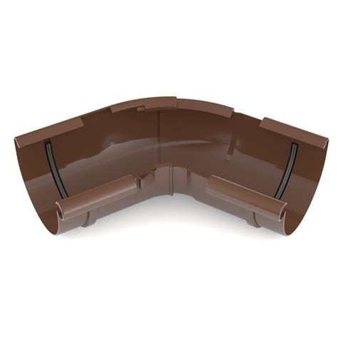BRYZA PVC Narożnik wewnętrzny regulowany kąt 125 mm brąz CELLFAST