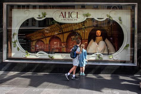 Myer Christmas Window Display Photograph By Deane Palmer Fine Art America