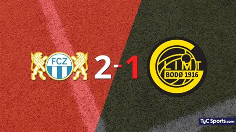 Fc Zurich Vs Fk Bodoglimt En Vivo Seguí El Partido Minuto A Minuto