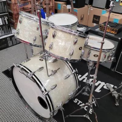Slingerland Vintage 6 Piece Drum Set Buddy Rich Style With Reverb