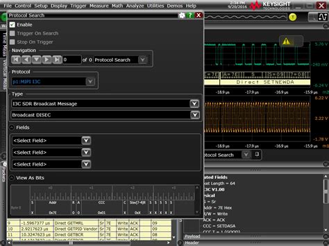N8843a I3c Protocol Triggering And Decode For Infiniium Series