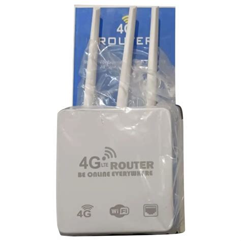 Wireless Or Wi Fi White 4g Gsm Router For Internet Browsing 150mbps