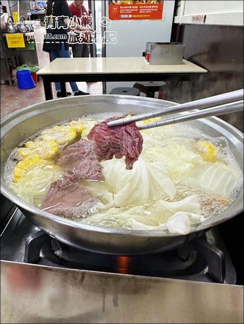 台南美食》松大沙茶豬牛肉爐小吃店~湯鮮肉美，還有好吃特色沙茶醬 青青小熊＊旅遊札記