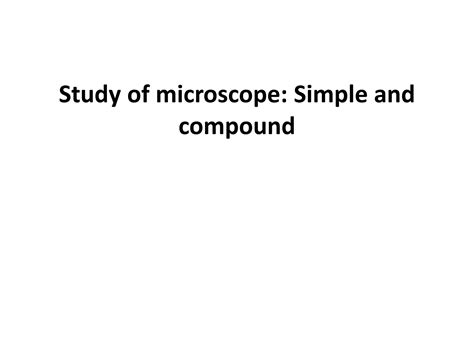 Microscopy Practical Pptx