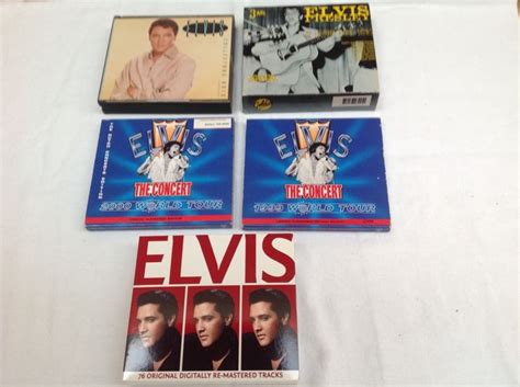 Elvis Presley 5cd Boxsets 13cds The Concert Years Catawiki