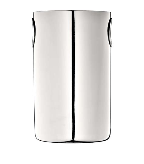 Christofle Silver Stainless Steel OH De Christofle Wine Cooler Harrods UK