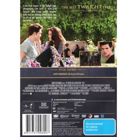 The Twilight Saga Breaking Dawn Part Loot EB Games Australia