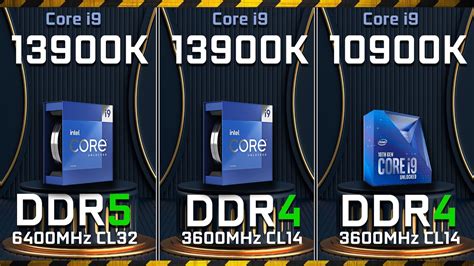core i9 13900k ddr4 vs i9 13900k ddr5 vs 10900k double price double
