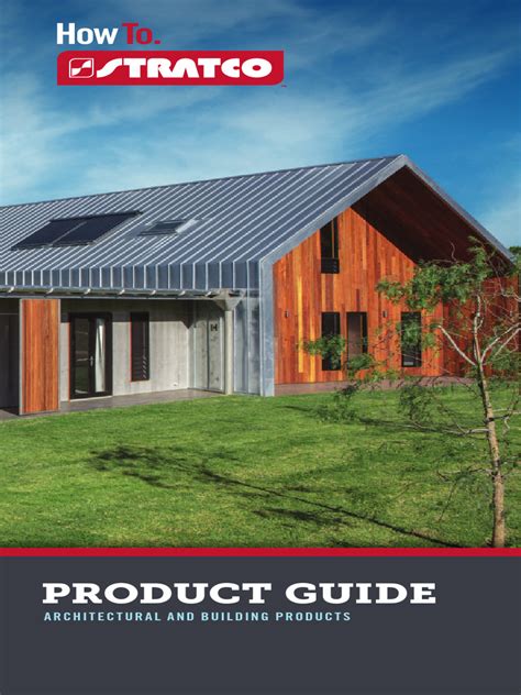 Stratco Tradeproductguide Pdf Screw Wall