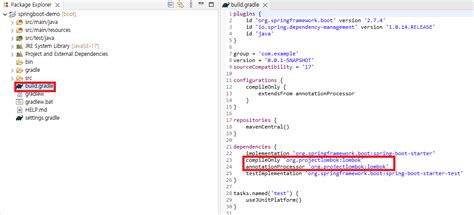 Lombok Sts Spring Tool Suite