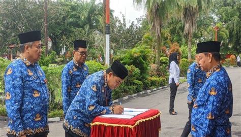 ASN Kotim Tandatangani Pakta Integritas Netralitas Jelang Pemilu 2024