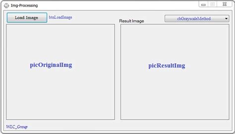C Change Color Image To Grayscale Image WLC Programming Knowledge