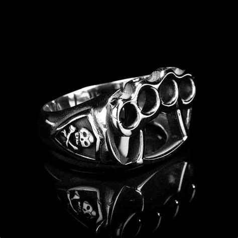 Knuckle Duster Ring Norse Spirit