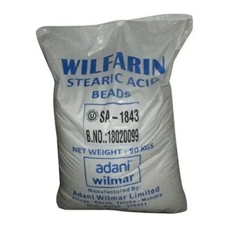 Stearic Acid Adani Wilmar For COSMETICS Packaging Type Bag At 128