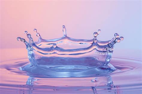 Premium Photo Water Splash And Gradient