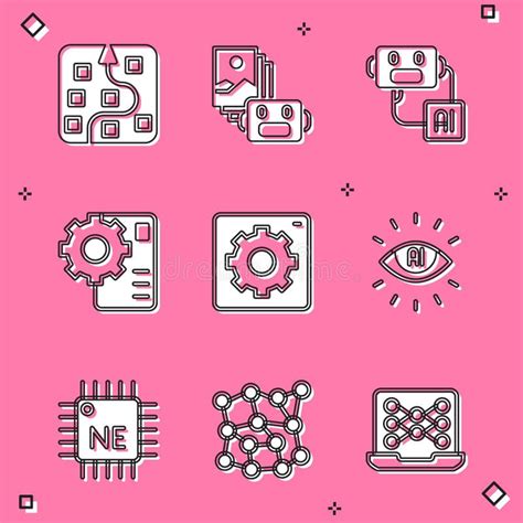 Set Neural Network Artificial Intelligence Robot Computer Api