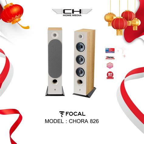 FOCAL Chora 826 floorstanding Speakers ลำโพง 3-ทางตั้งพื้น Chora826 ...