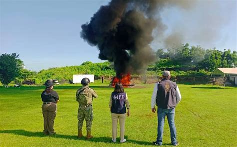 Contra El Narco En Michoacán Quemaron Más De 700 Kilos De Cocaína
