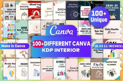 1 100 Different Canva Kdp Interiors Designs And Graphics
