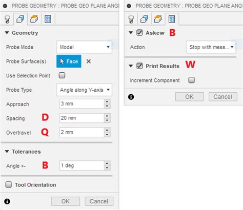 Fusion 360 Probing Cycle Plane Angle Xy Fusion 360 Milling Post Processor For Centroid