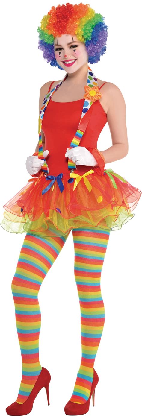 Adult Sassy Clown Tutu Party City