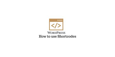 How To Use Wordpress And Woocommerce Shortcodes With Video Learnwoo