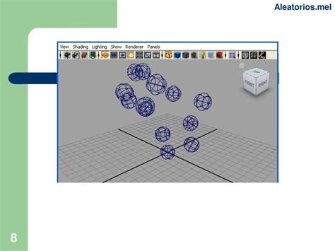 ppt generating random numbers and fractals using mel in maya