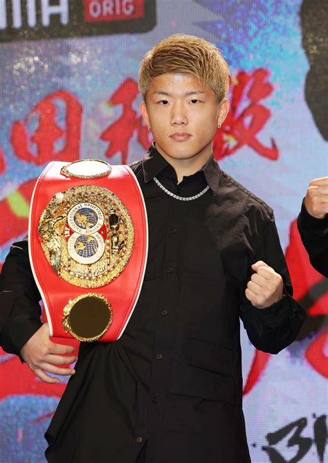 重岡銀次朗「良い影響与えられる」3・31名古屋で兄重岡優大とw世界戦発表 Ibfミニマム級王者 ボクシング写真ニュース 日刊スポーツ