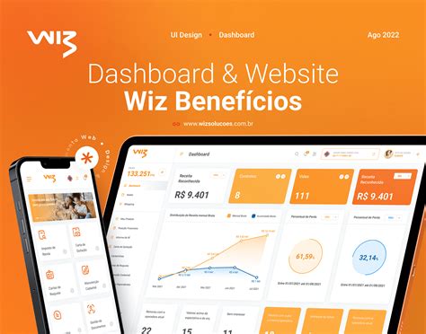 Wiz Dashboard On Behance
