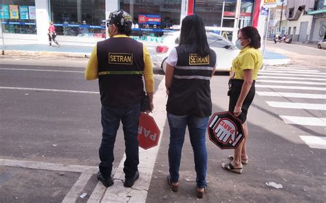 Projeto Orienta Motoristas A Dar Passagem Ao Pedestre Durante Travessia