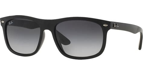 Ray Ban Mens Flat Top Plastic Sunglasses In Black Lyst
