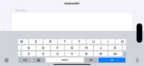the keyboard becomes too wide when creating it in landscape · issue