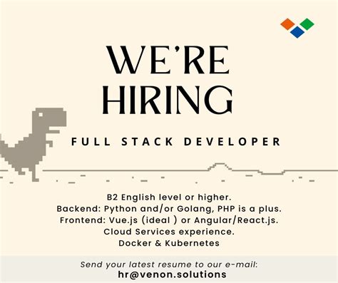 Venon Solutions On Linkedin Wearehiring Staffing Remotejobs Devolper Fullstackdeveloper