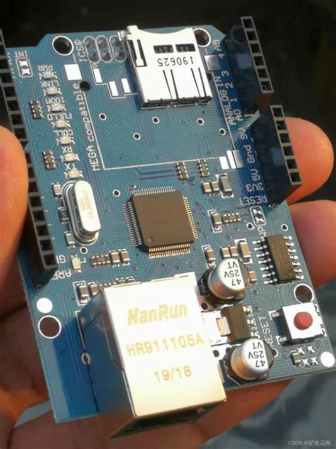 【雕爷学编程】arduino动手做（135） W5100 网络扩展板sd卡扩展模块w5100设计参考 Csdn Csdn博客