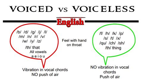 Phonetics Voiced And Voiceless Sounds Youtube